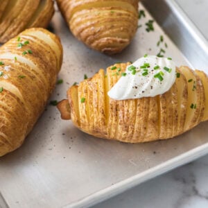 Potato Fans (Hasselback Potatoes) - Weelicious