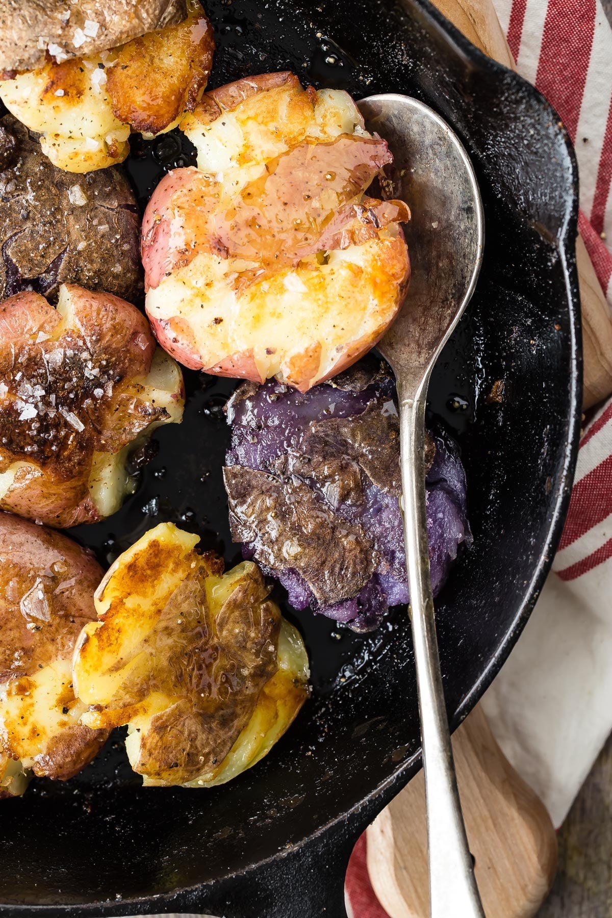 Crispy Smashed Potatoes - Weelicious