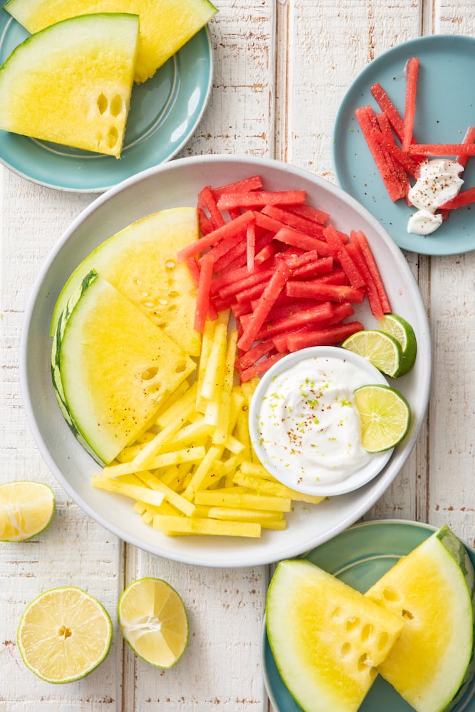 Watermelon Fries - Weelicious